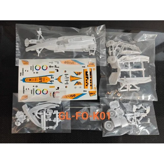 GL-Formula One White Kit Set with decal (K01)