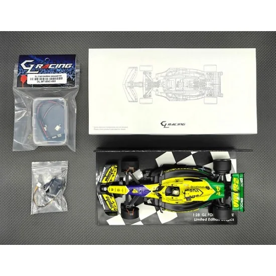 GL Formula One chassis with limited body/sensored ESC and servo