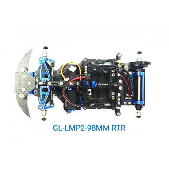 GL 1/28 LMP2 Chassis (Almost Ready to Run) - 98MM-RTR