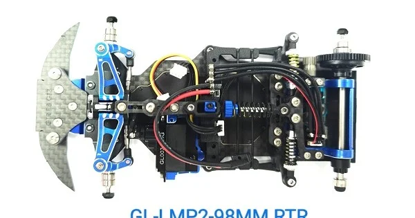 GL 1/28 LMP2 Chassis (Almost Ready to Run) - 98MM-RTR