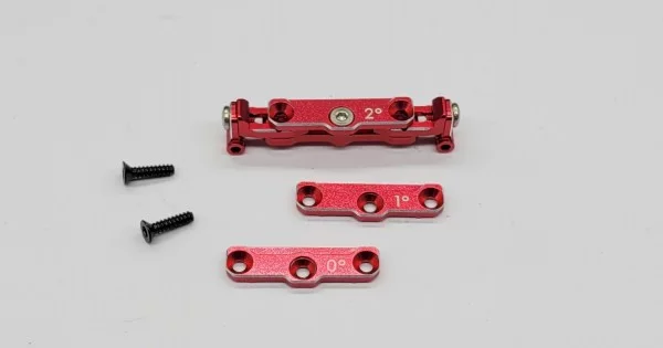 ALU.FRONT SUSPENSION MOUNT SET (WIDE/NARROW)FOR MR03/MR04