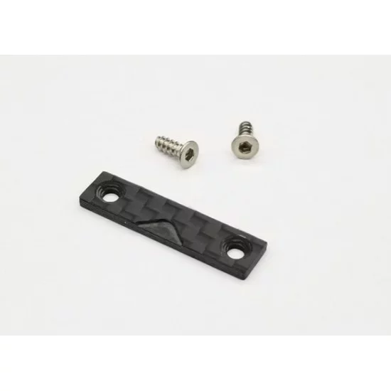 Carbon fiber body mount protective plate
